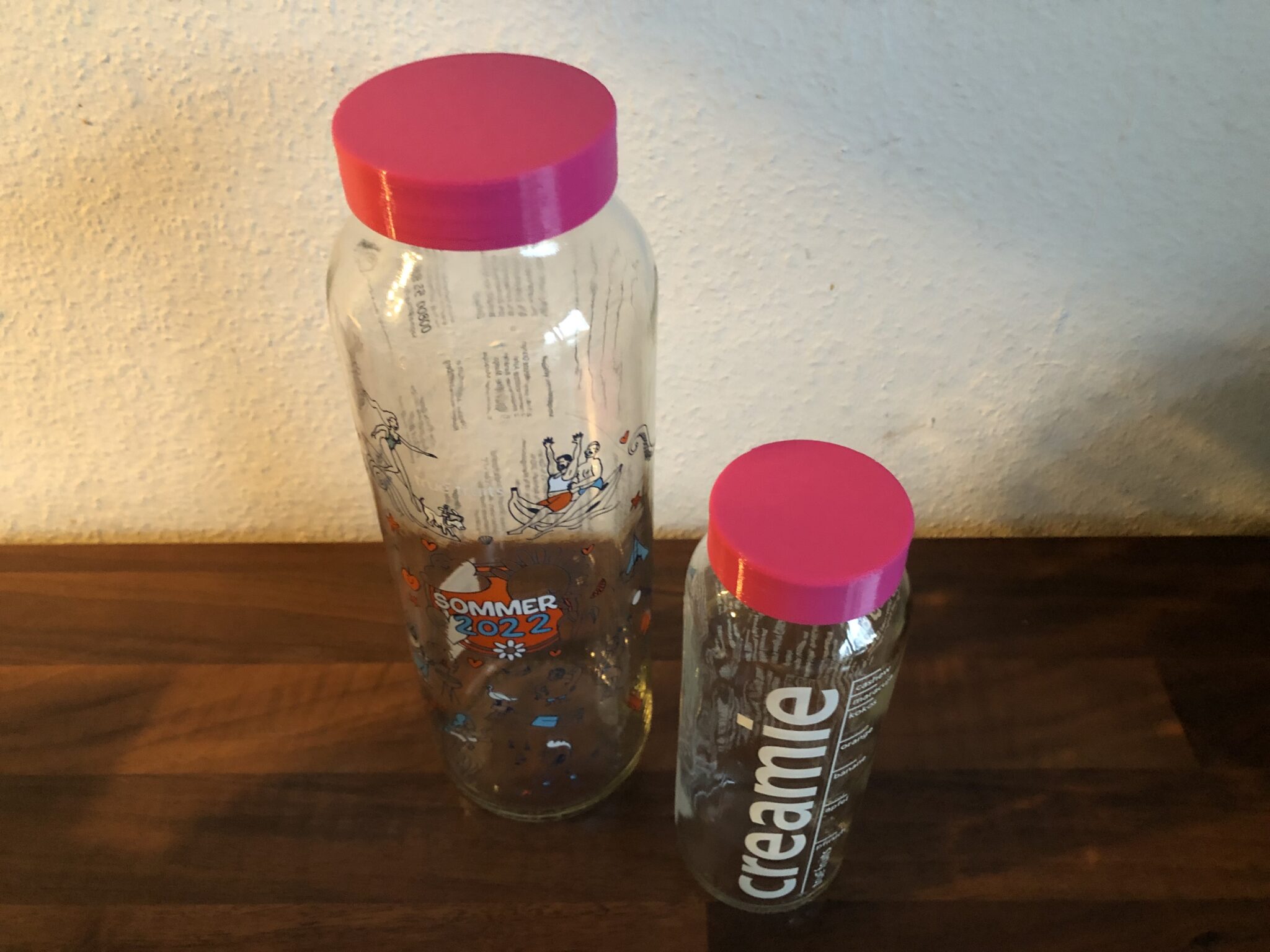 Deckel (auch mit Motiv) Deko (true fruits) – Nähfroh